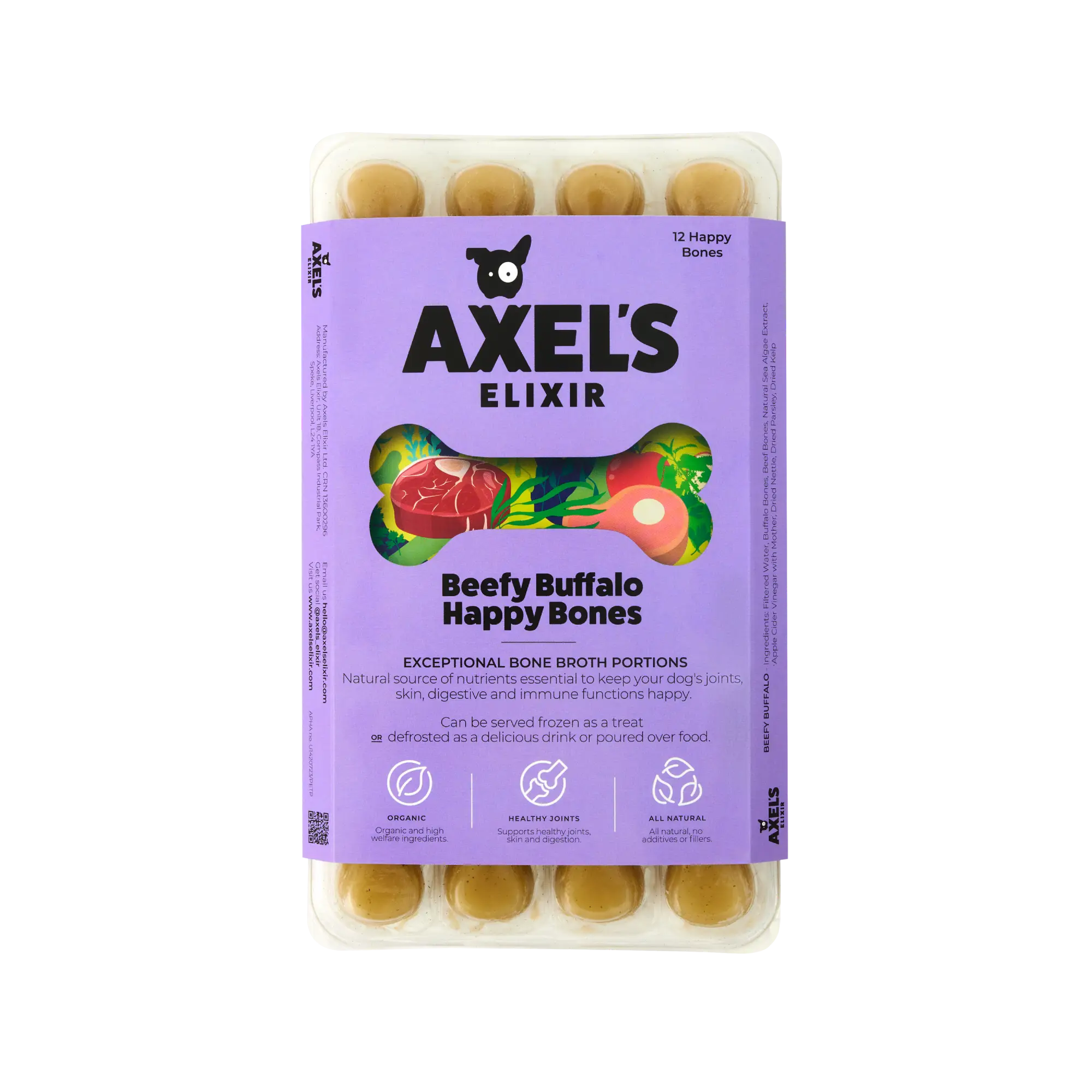 Beefy Buffalo Happy Bones – Axels Elixir