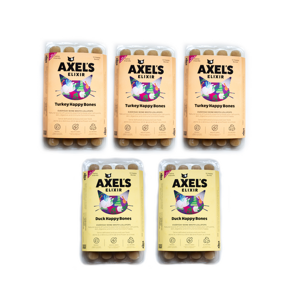 The Poultry Pack for Cats (60 Bones) – Axels Elixir